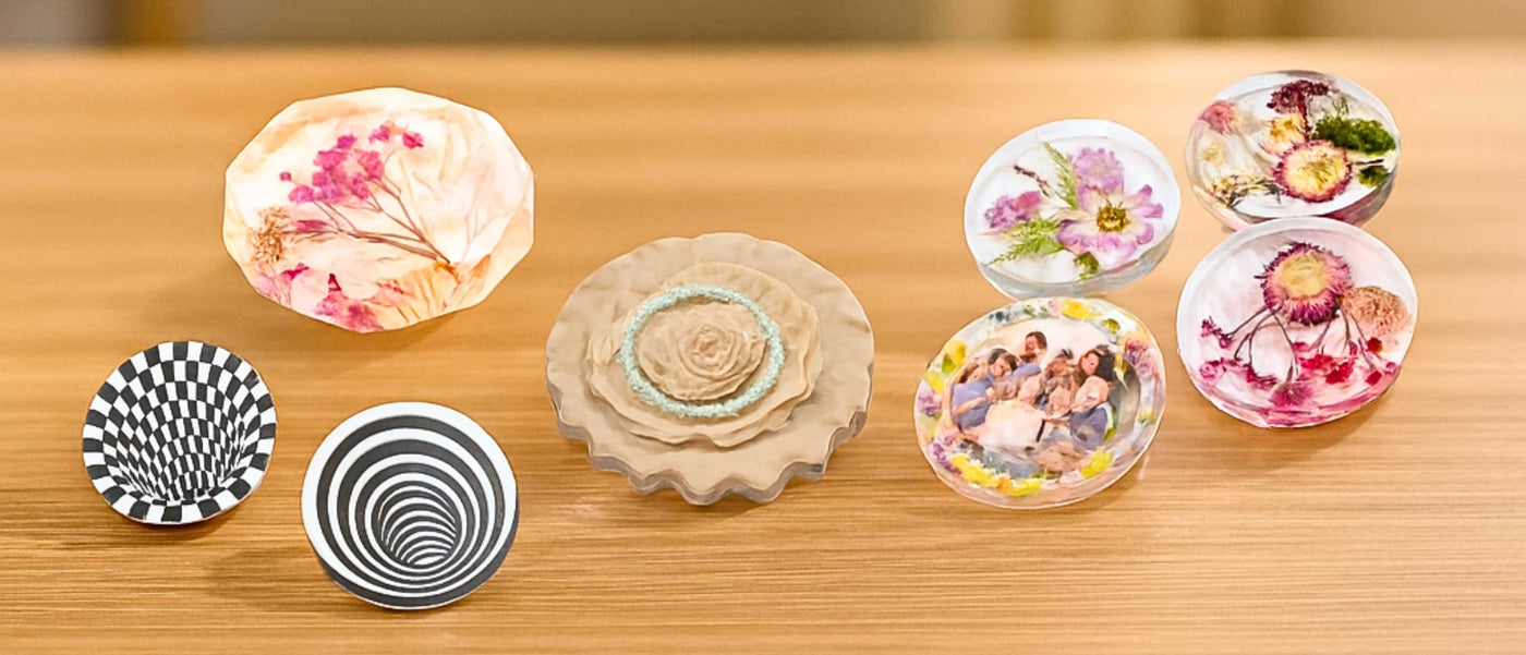 Coaster & Bookmark Moulds | Resin Art World – Resin Art World - Dubai