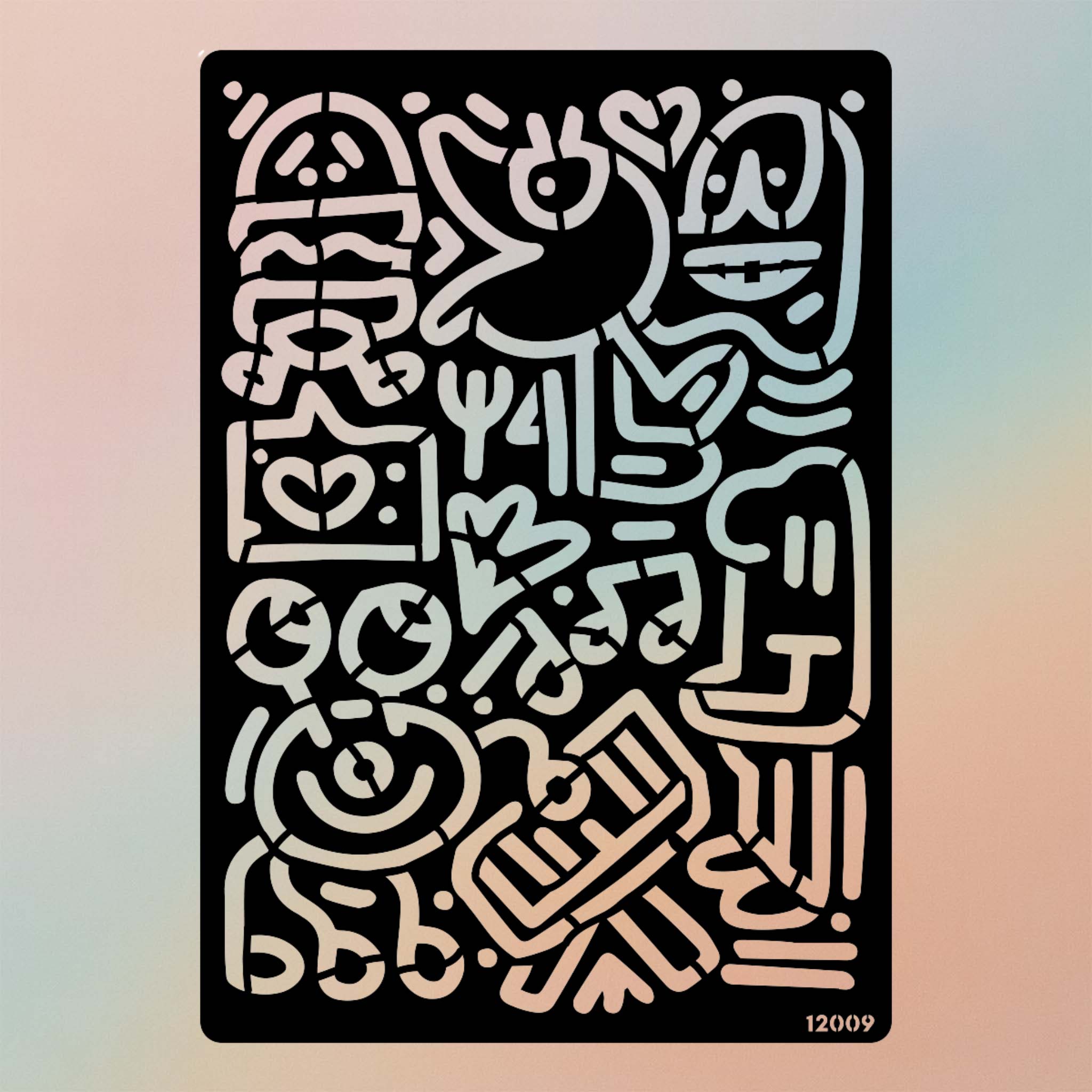 Order Online A4 stencils 12009 in UAE - Resin Art World – Resin Art ...