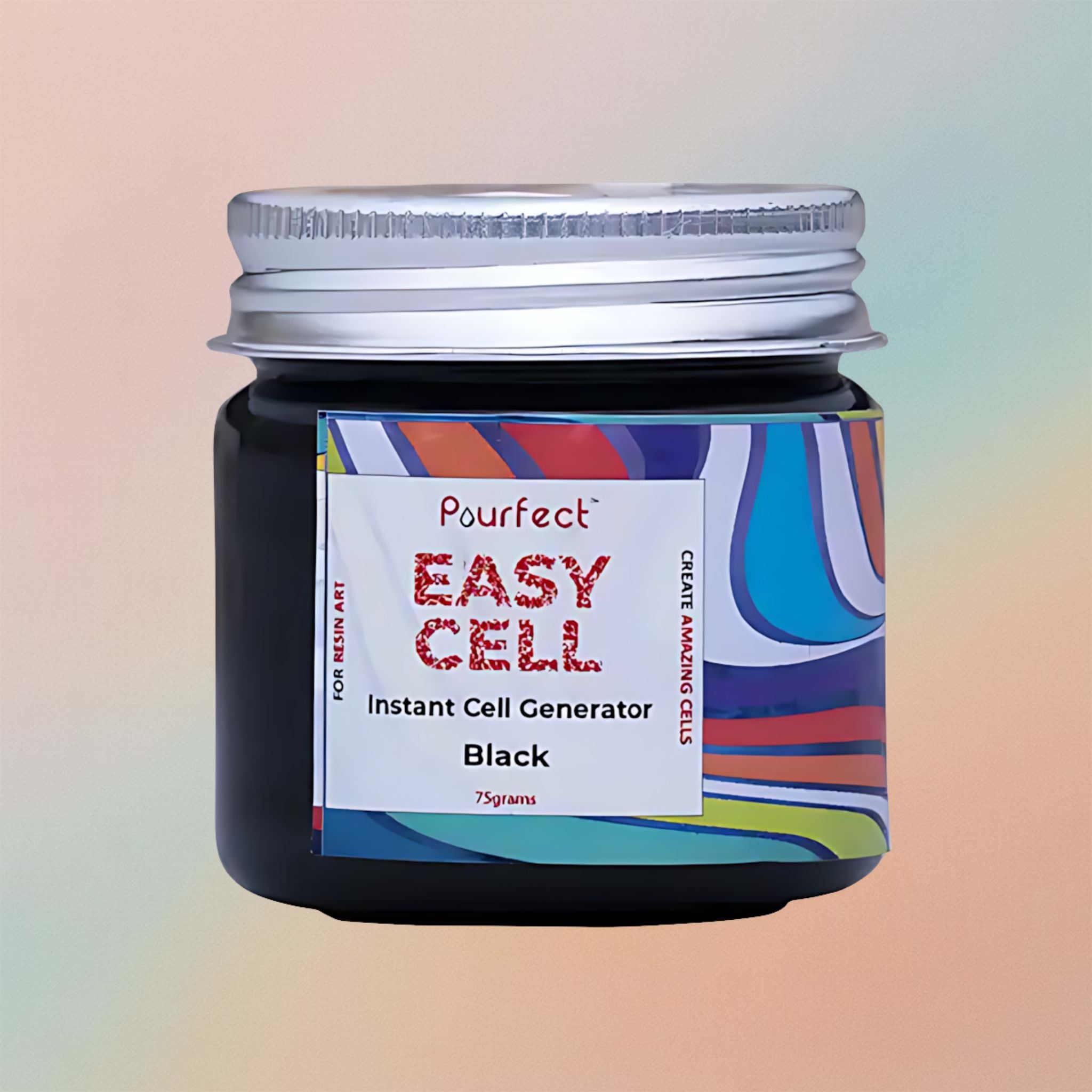 Black-Easy Cell-75gm - Resin Art World – Resin Art World - Dubai