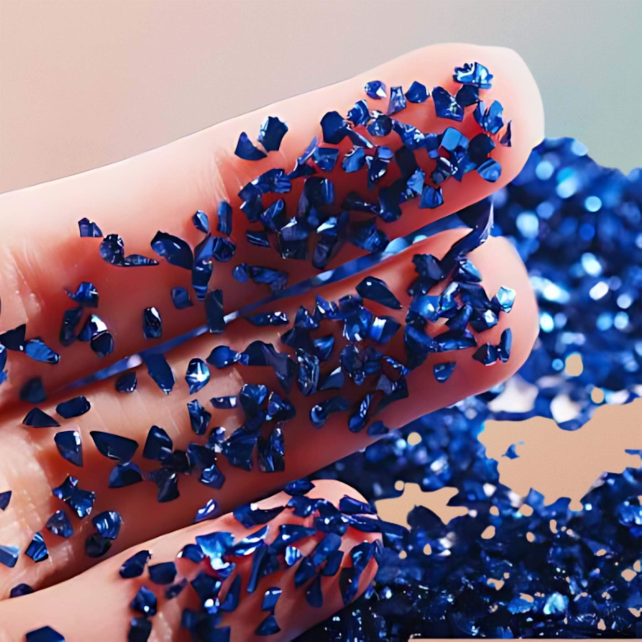 Royal Blue Granules - Resin Art World – Resin Art World - Dubai