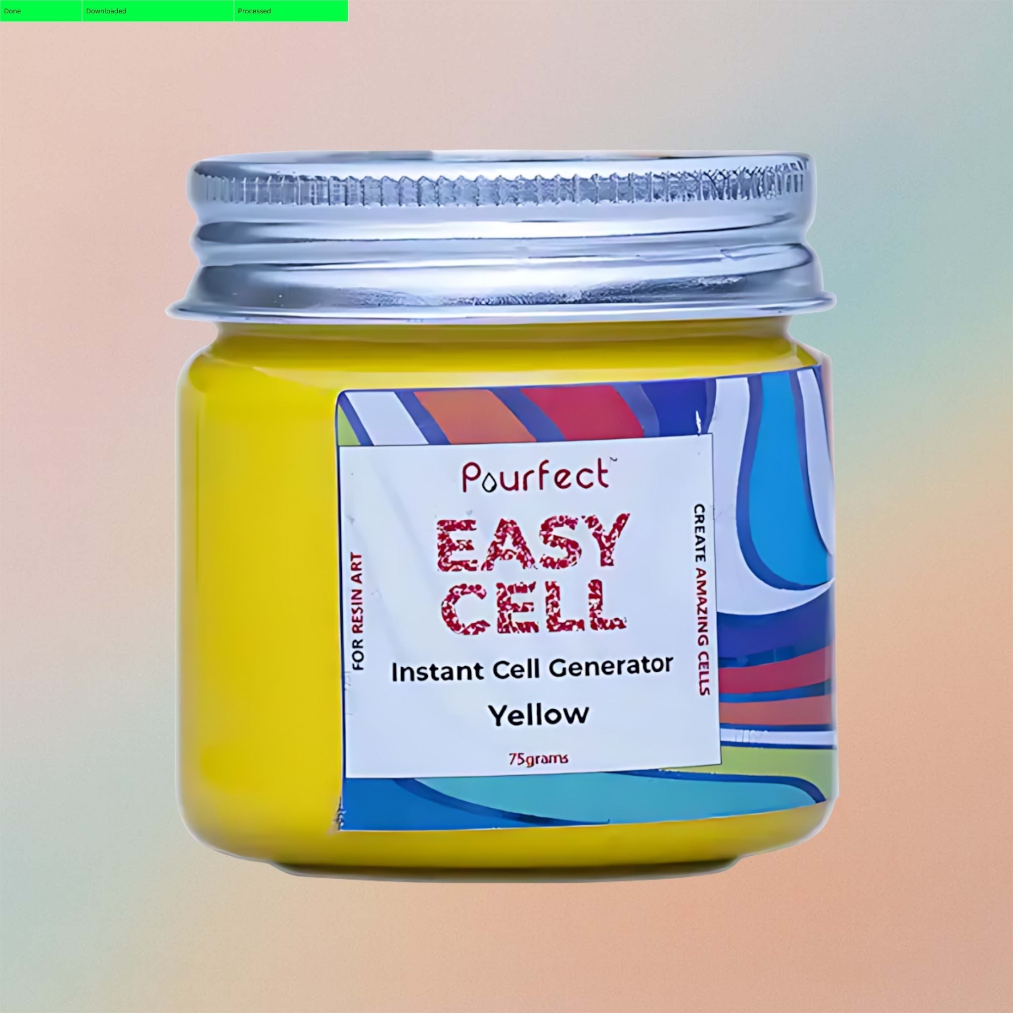 Yellow-Easy Cell-75gm - Resin Art World – Resin Art World - Dubai